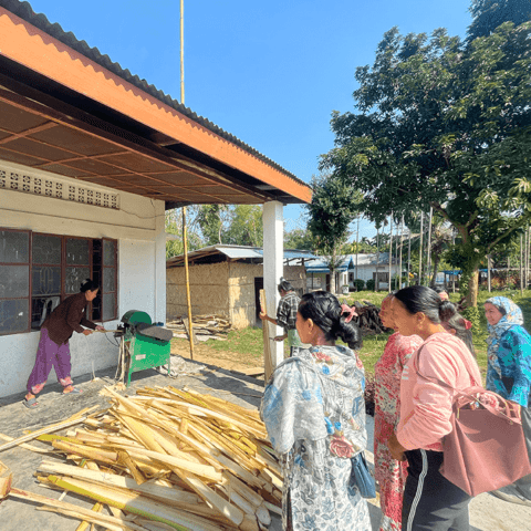Banana Fibre Extraction - YouthNet